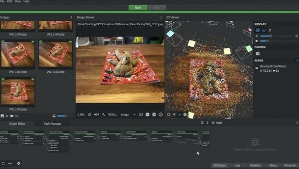 Meshroom: Free Open Source 3D Reconstruction & Photogrammetry Software ...