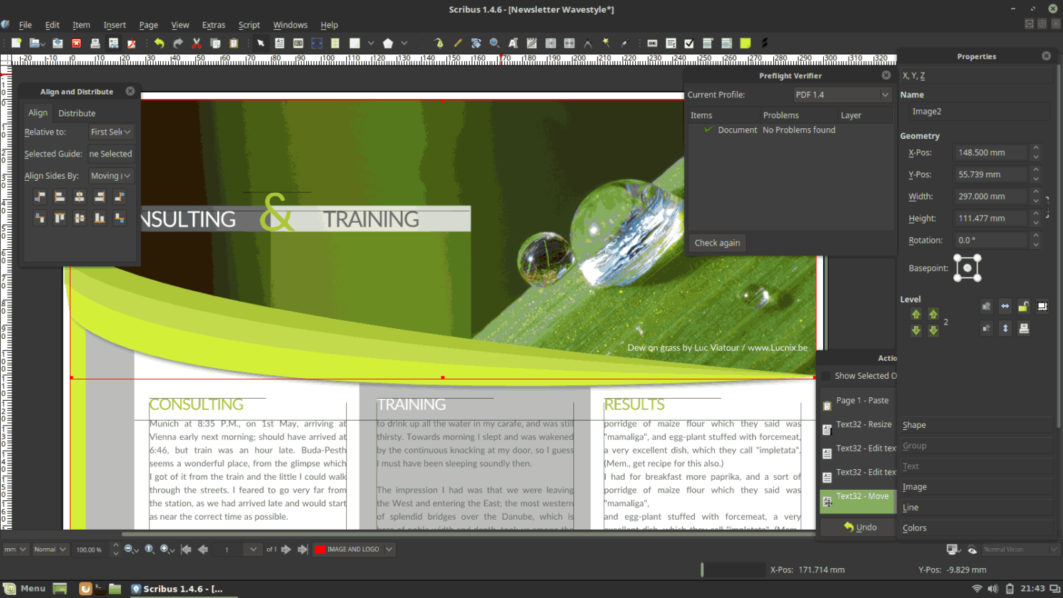 Scribus: Open Source Desktop Publishing Software & Professional Layout ...