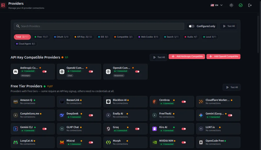 OmniRoute: Connect All AI Models & Providers Through One API - Firethering